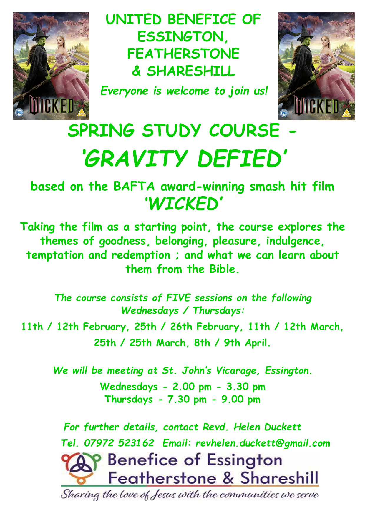 SPRING STUDY COURSE - News - Shareshill S.Mary and S.Luke - A Church ...