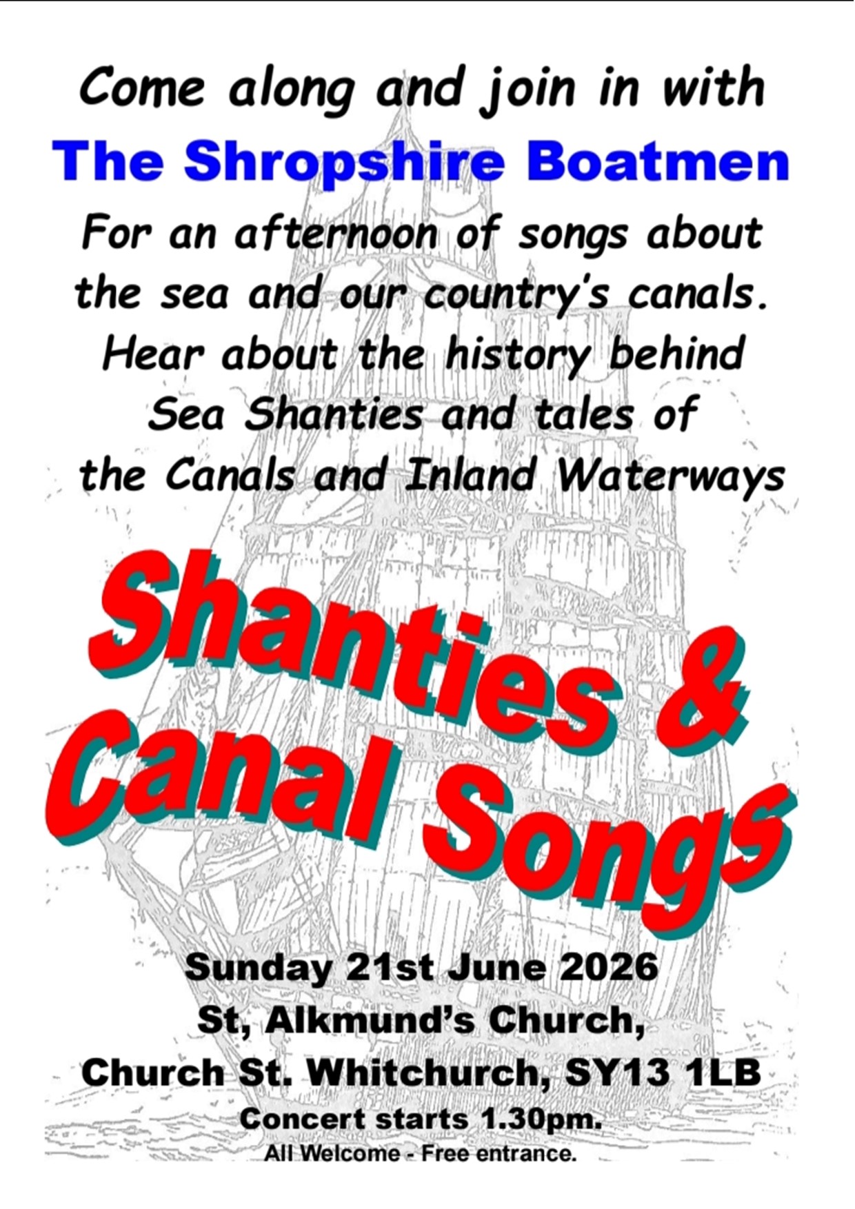 English Country Music Weekend - News - Fauls Holy Immanuel - A Church ...