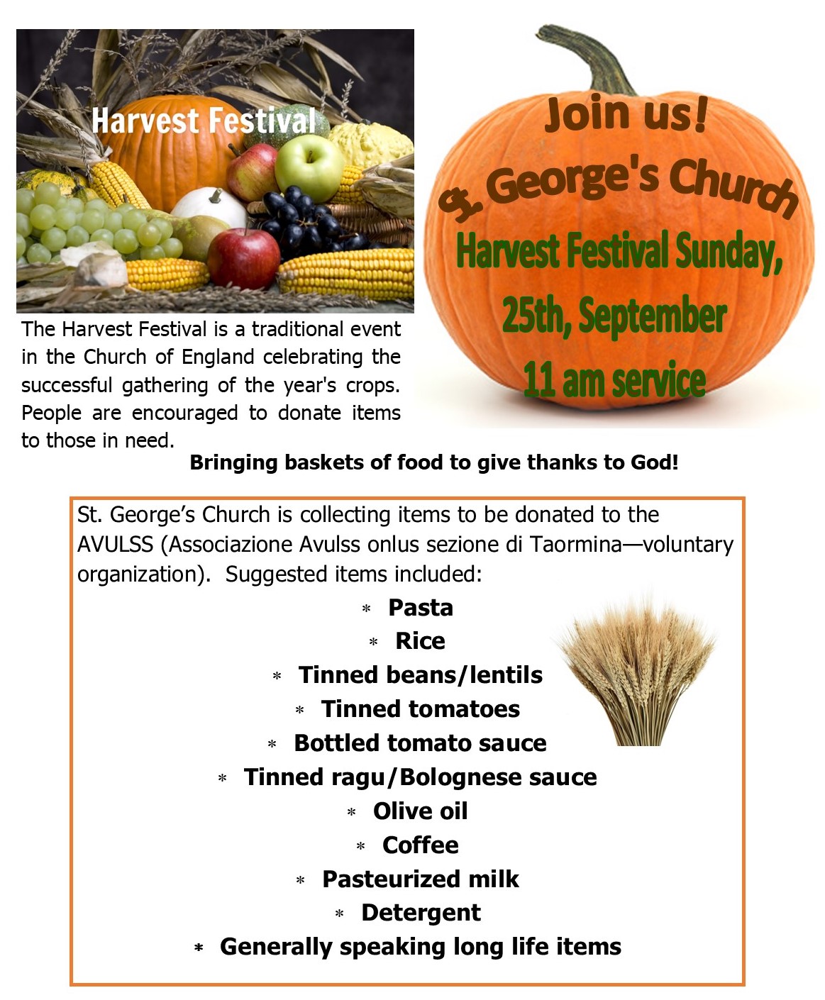 Old Fashioned Harvest Party NU HOPE Old Fashioned Harvest Festival