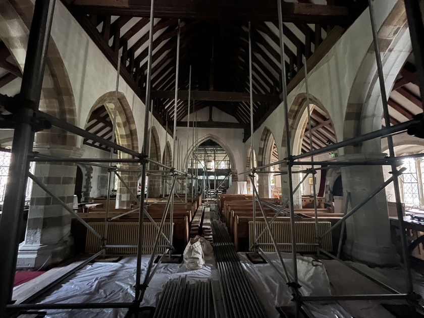 Hellingly Church closed for redecoration - News - St Peter & St Paul ...