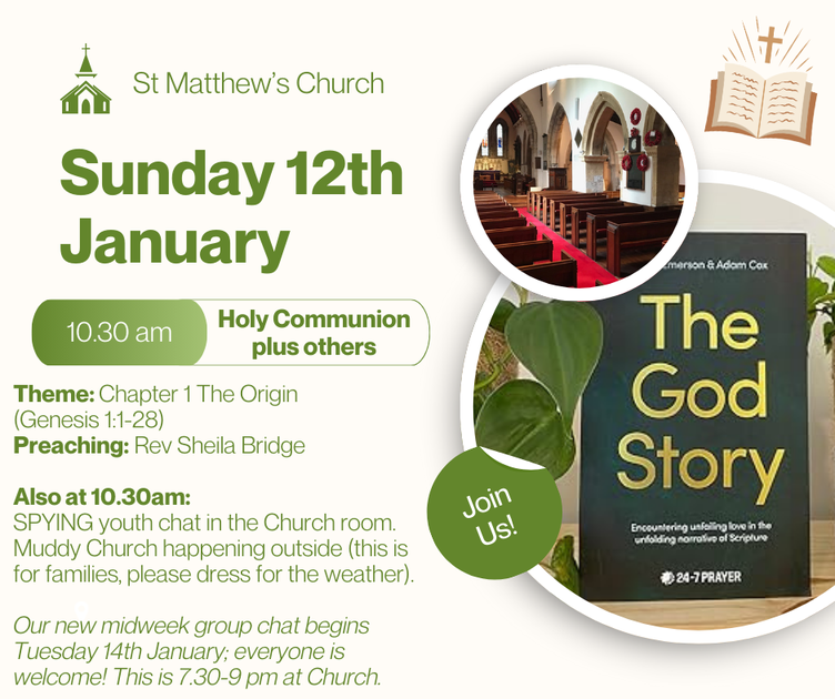 In The Beginning: Week 1 of 'The God Story' - News - Salford Priors ...