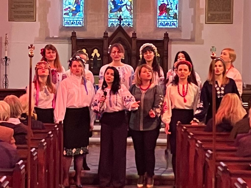 Langrish hosts Ukrainian ladies choir - News - St John the Evangelist ...
