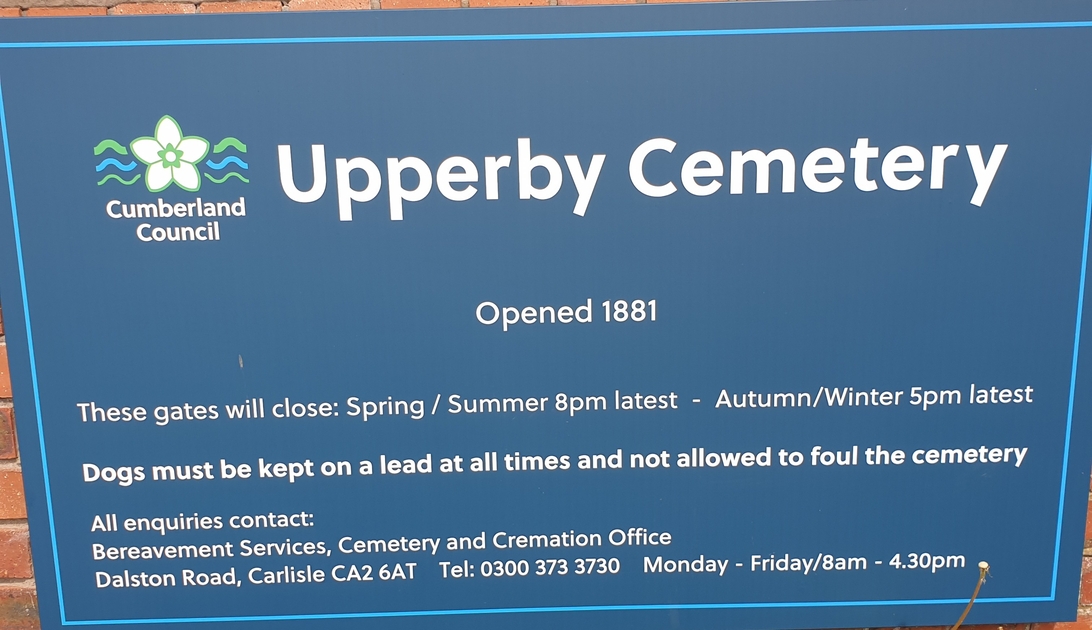 Upperby Cemetery - News - St John the Baptist Church - A Church Near You