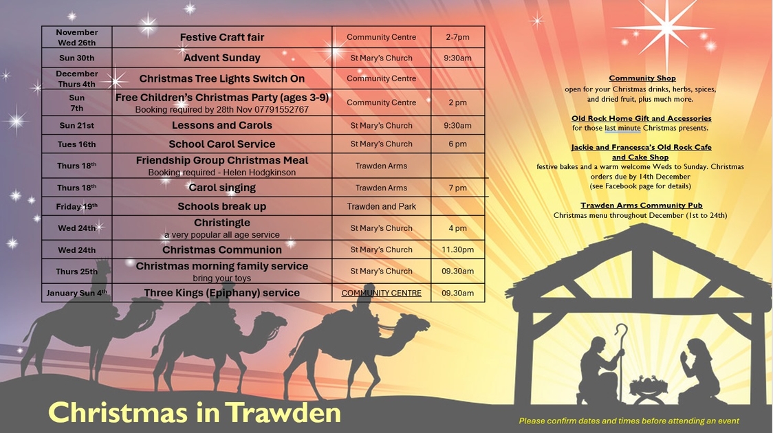 Christmas in Trawden - News - St Mary the Virgin, Trawden - A Church ...