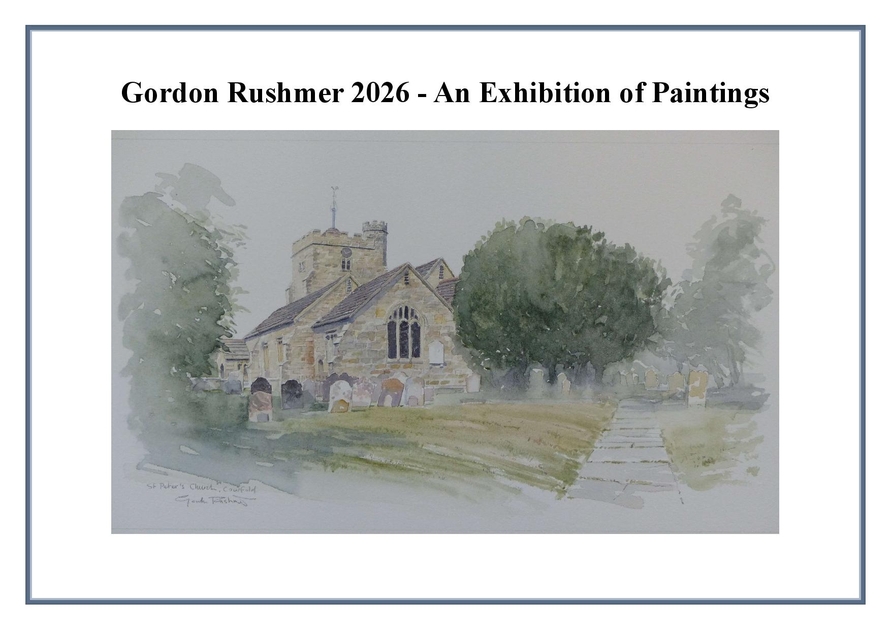 New event coming to St Peter's ~ An Exhibition of Paintings with Gordon ...