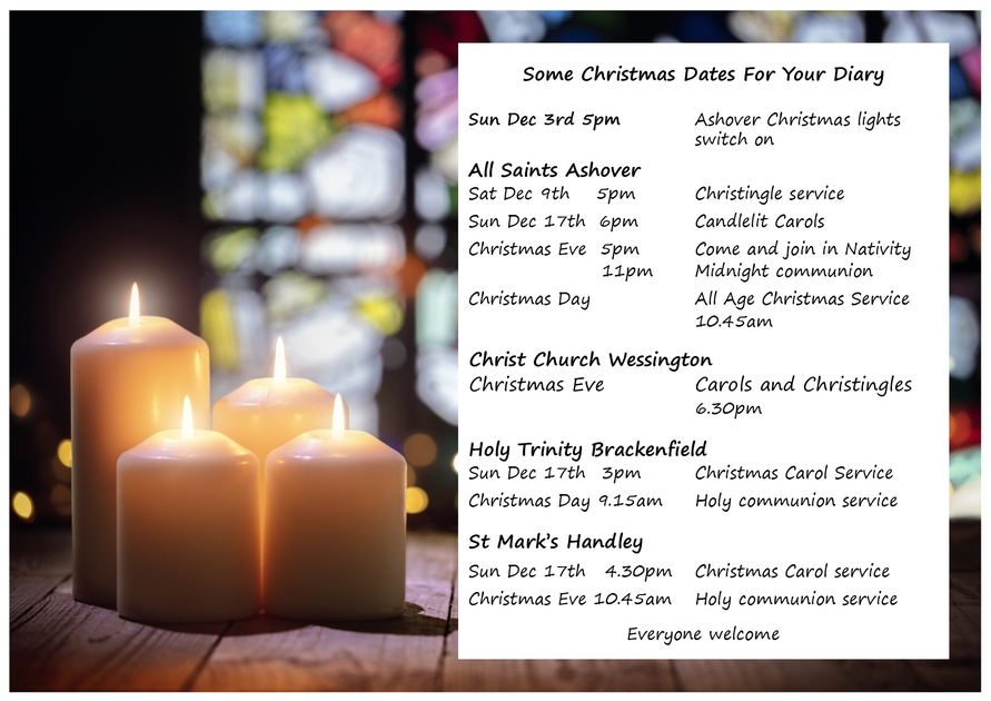 Celebrate Christmas 2023 with the Amber Churches - News - All Saints ...