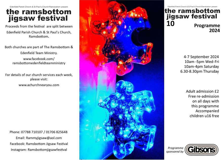 Ramsbottom 10th Jigsaw Festival - News - St Paul's Church. Ramsbottom ...