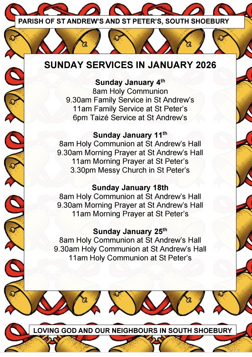 February's Letter from Reverend Louise - News - South Shoebury: St ...