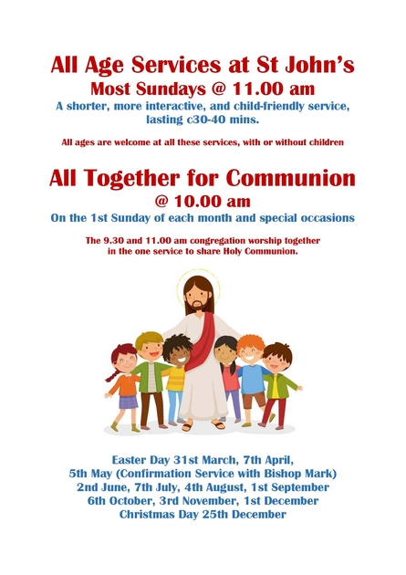 All Age Worship at St John's - News - St John's Church Failsworth - A ...