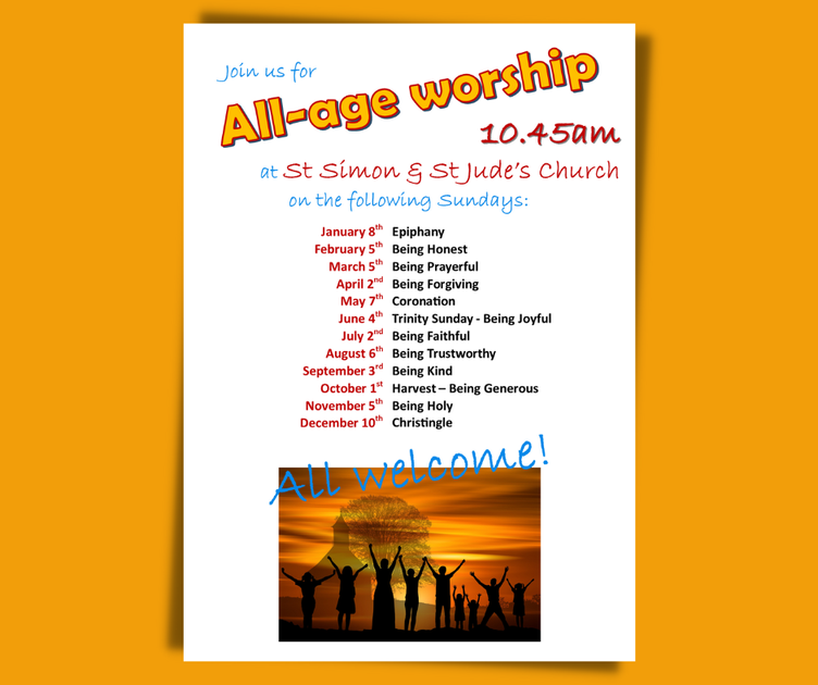 All-age worship 2023 - News - St Simon & St Jude - A Church Near You
