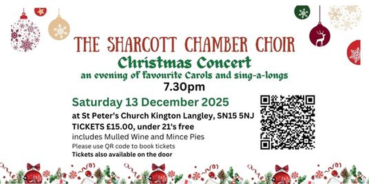The Sharcott Chamber Choir Christmas Concert & sing-a-long - News - St ...