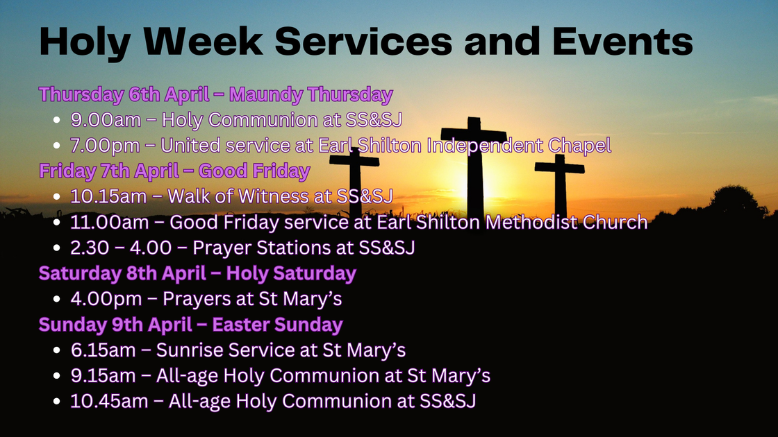Holy Week services and events - News - St Simon & St Jude - A Church ...