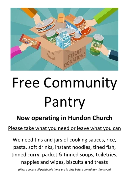 Second FREE Community Pantry set to open in Hundon - News - Hundon, All ...