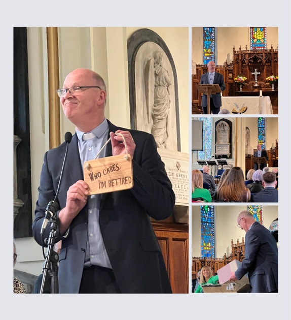 Andy's Retirement - News - Edenfield Parish Church - A Church Near You