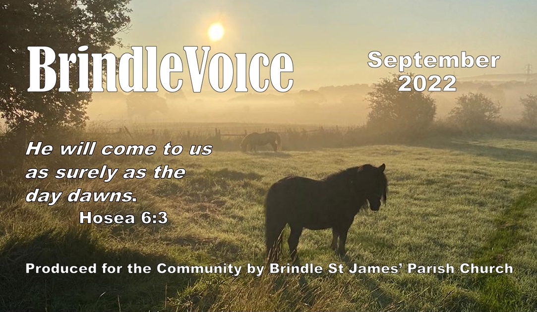 Dear friends, the Brindle Voice September 2022 - News - Brindle St ...