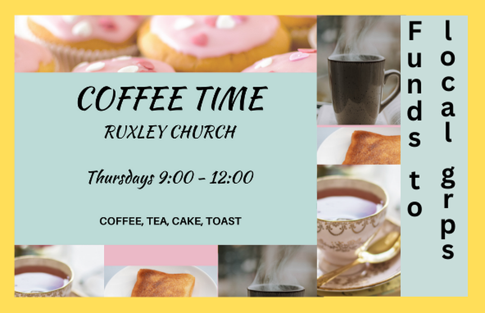 Coffee Time every week - News - Ruxley Church - A Church Near You