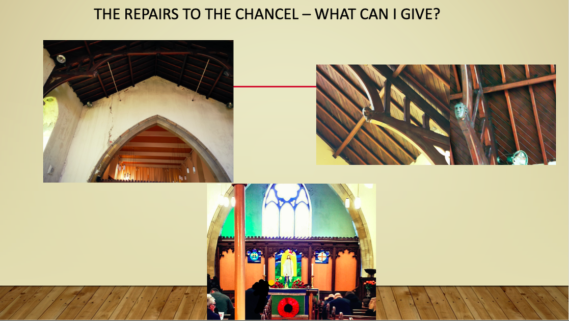 The Repairs to the Chancel - What can we give? - News - Holy Trinity ...