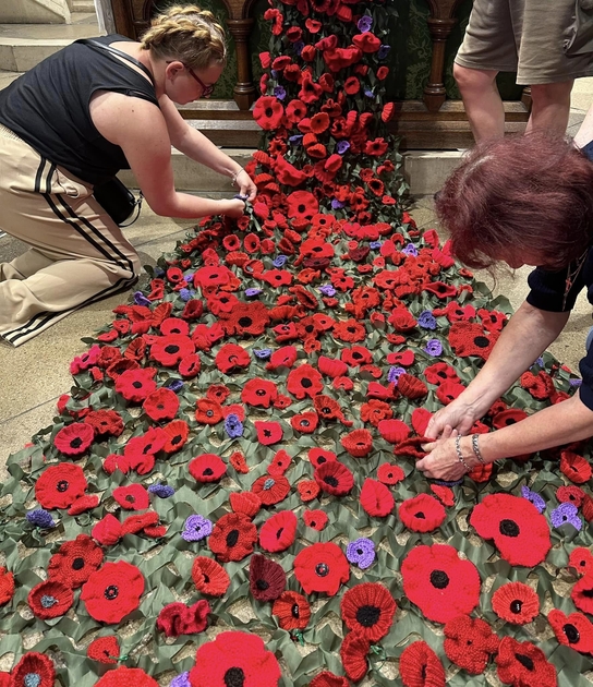 Poppy Sewing Day Success - News - St Edward the Confessor, Romford - A ...