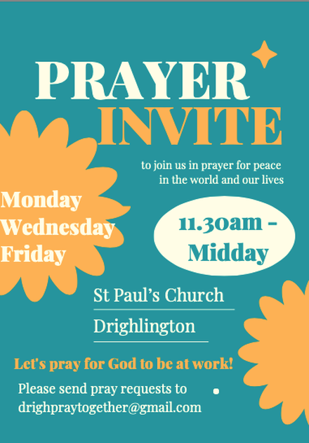 Prayer Invite - News - St Paul's Church - A Church Near You