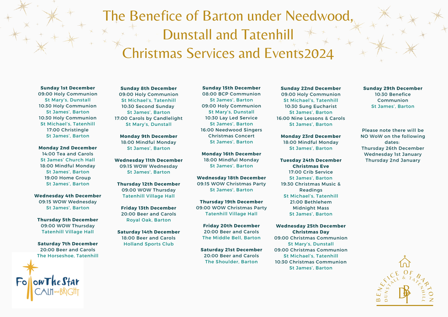 It's Christmas.....well nearly! - News - St. James Barton - A Church ...