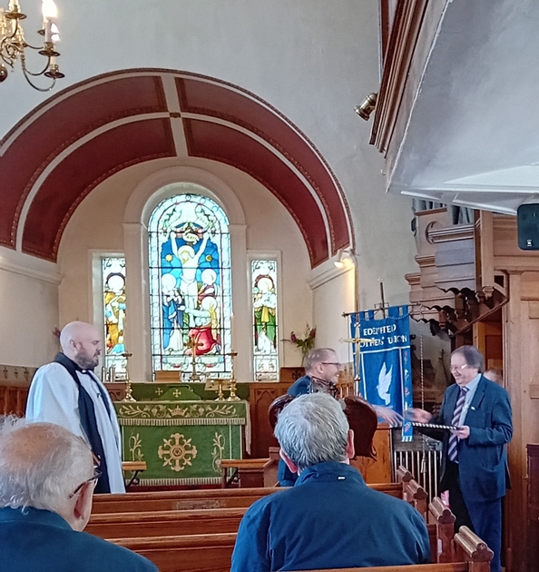 Thank you David - News - Edenfield Parish Church - A Church Near You