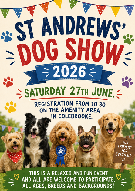 St Andrews' Dog Show 2026 - News - St Andrew - A Church Near You