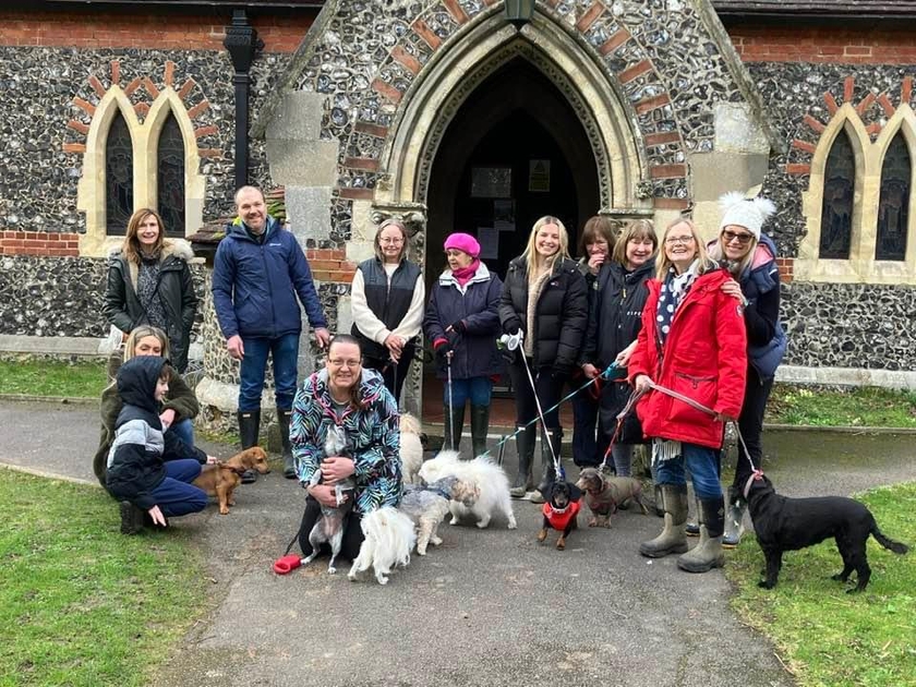 Community dog walk - News - St James The Great - A Church Near You