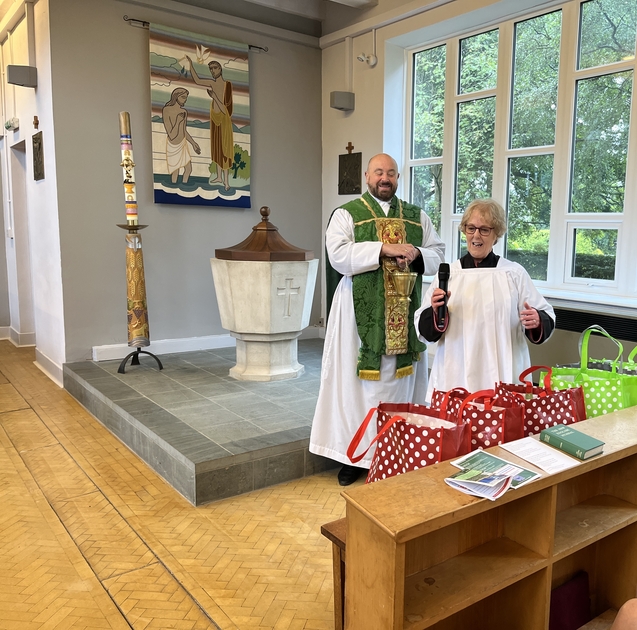 Blessing the Emergency Bags - News - Cookridge: Holy Trinity - A Church ...