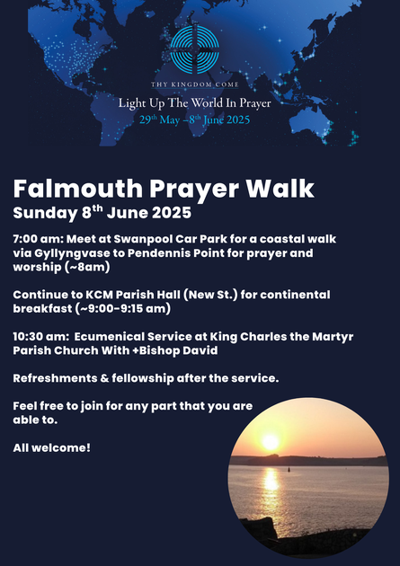 Thy Kingdom Come Falmouth Prayer Walk - News - St Budock Parish Church ...