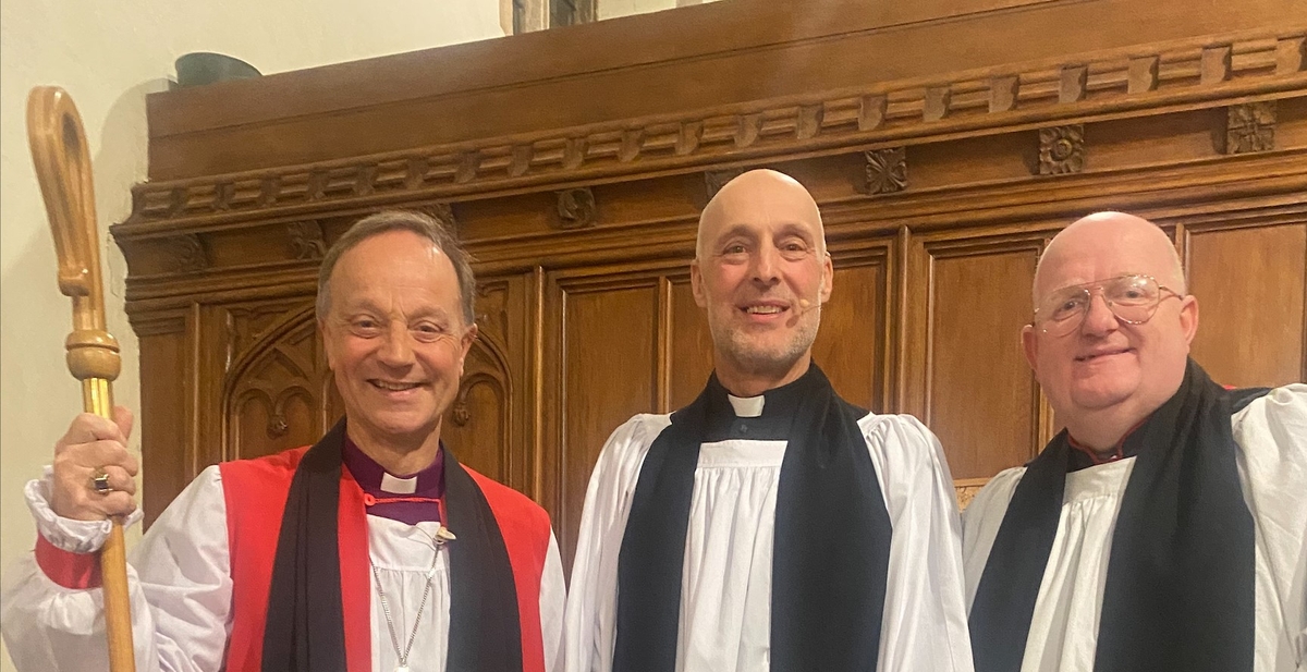 Rev Chris is installed and licensed as Rector - News - St Mary's Church ...