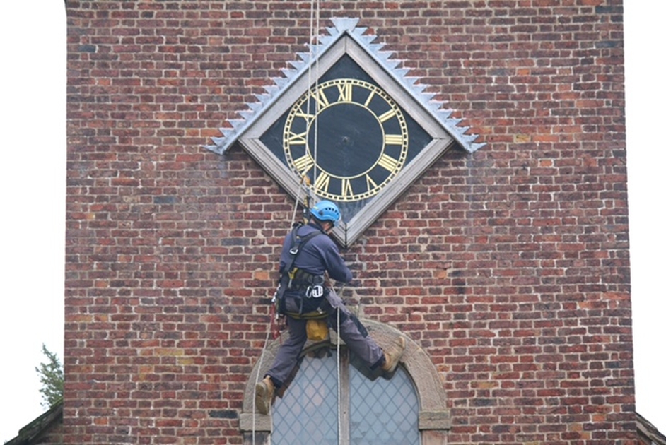 Repairs are started on St Peter's clock - News - St Peter's Church ...
