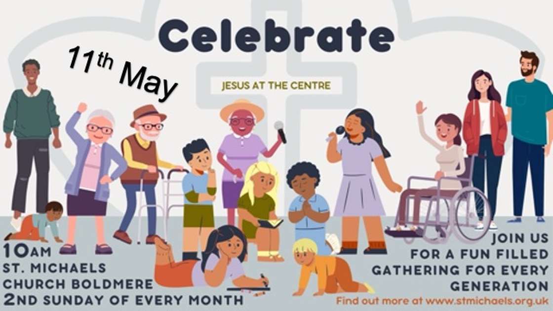 Celebrate Services - News - St Michael's, Boldmere - A Church Near You