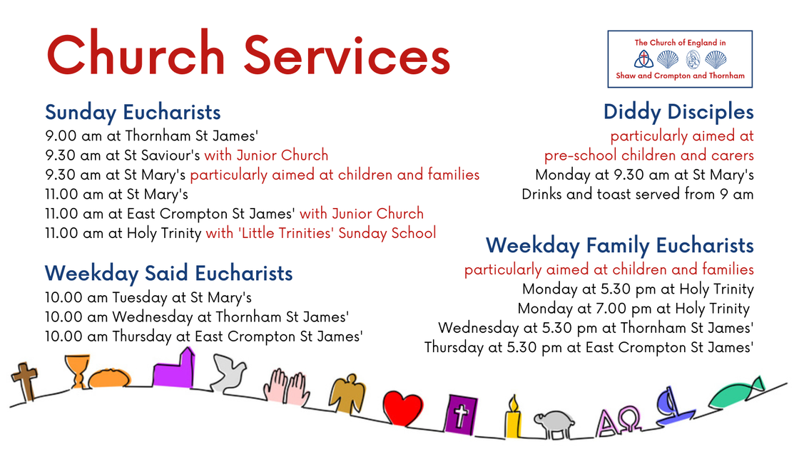 Church Services - News - Holy Trinity Shaw - A Church Near You