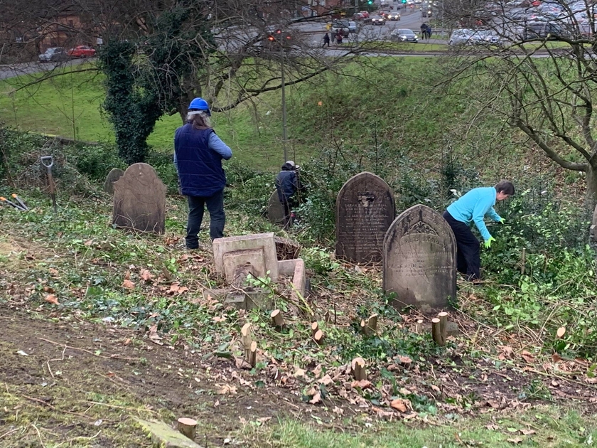 What a difference in the churchyard! - News - St Helen's Northwich - A ...