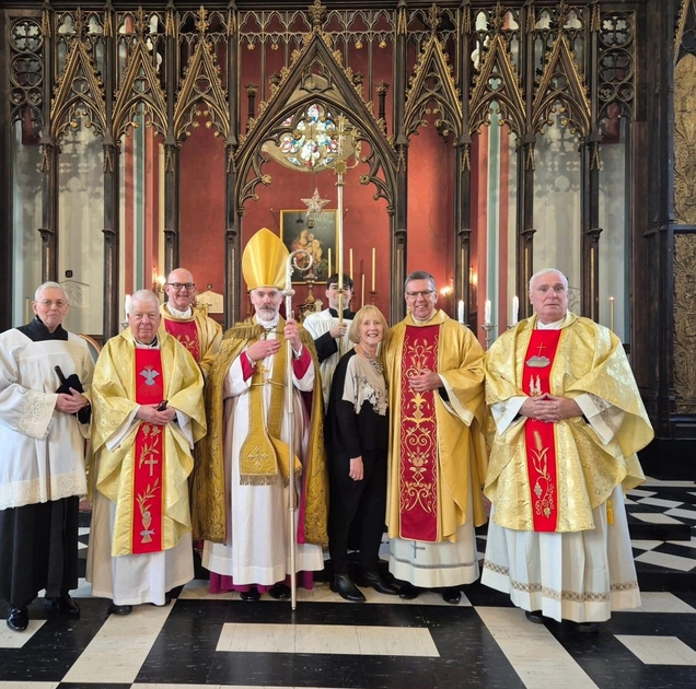 Father Martin Griffiths' Golden Jubilee of Ordination, held at Holy ...