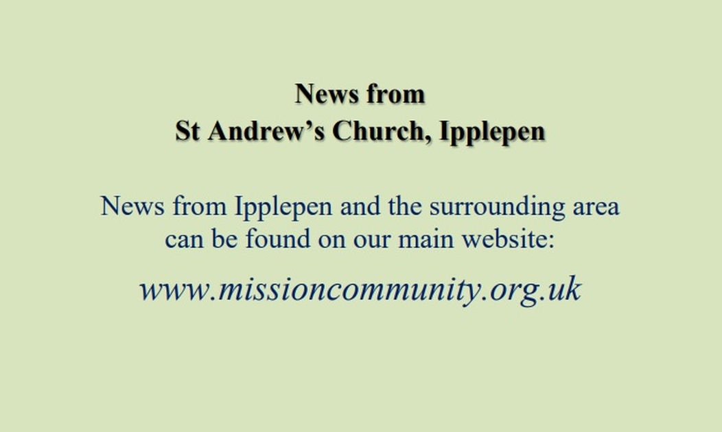 News from Ipplepen - News - St Andrew's, IPPLEPEN, Devon - A Church ...