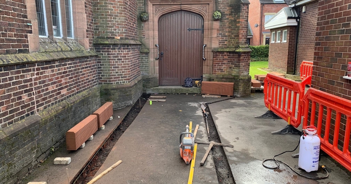 New access ramp at All Saints Church - News - All Saints, Newton-le ...