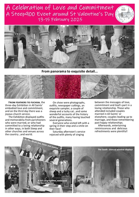 Loving Commitment celebrated over St Valentine's weekend - News - Steep ...