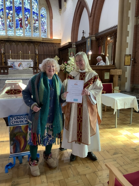 Anna Chaplain Commissioned in St Peter’s Church! - News - Sheringham ...