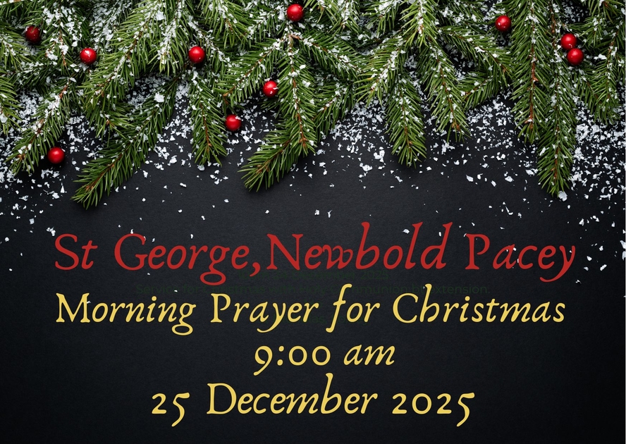 Christmas Day Service - Events - St. George the Martyr (Newbold Pacey ...
