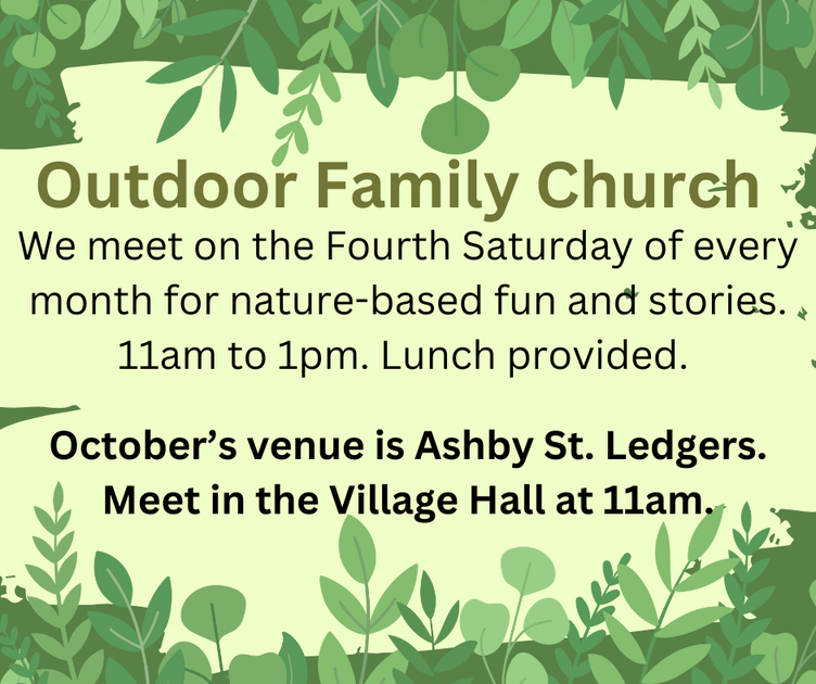 Outdoor Family Church - Events - All Saints, Braunston - A Church Near You