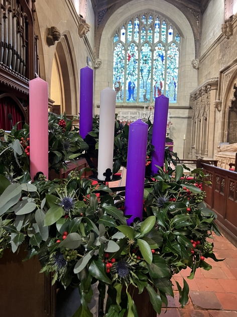 Advent Wreath - News - St. Oswald's Church, Methley - A Church Near You