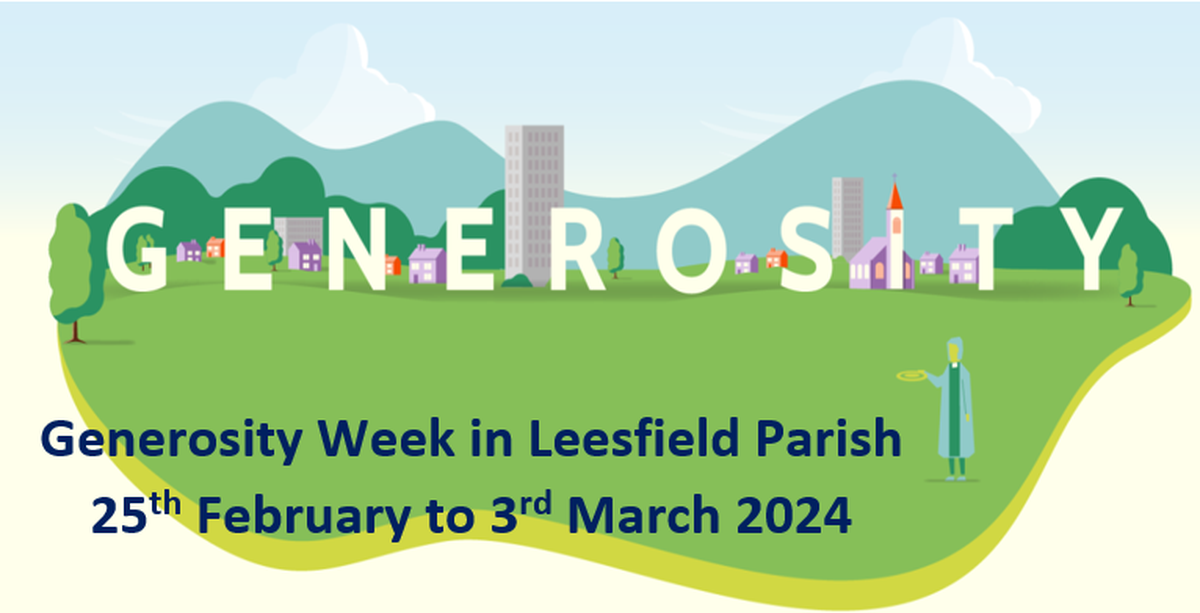 Generosity Week in Leesfield Parish - News - St Agnes Knolls Lane ...