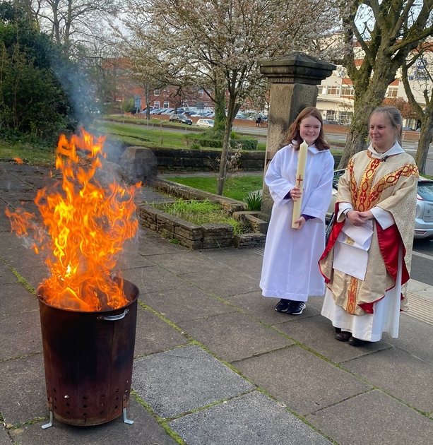 Easter Saturday is marked by a poignant service with an Easter Fire ...