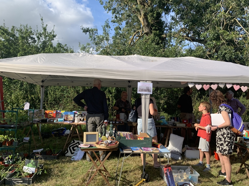 Our PCC stall at Wrestlingworth - News - St John the Baptist, Cockayne ...