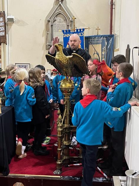 Beavers Visit St Paul's - News - St Paul's Ramsbottom - A Church Near You