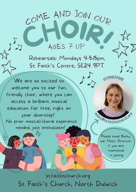 Come & Join our Choir - News - St Faith's Church, North Dulwich - A ...