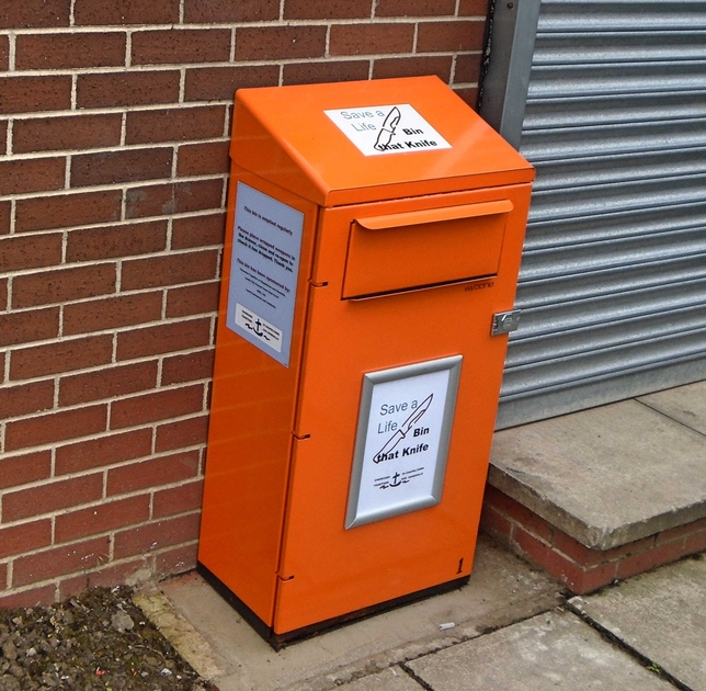 Weapons Disposal Bins - News - Potternewton: St Martin - A Church Near You