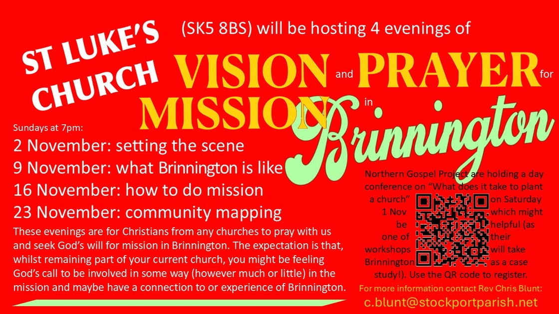 Vision and Prayer for Brinnington - News - STOCKPORT PARISH CHURCH St ...