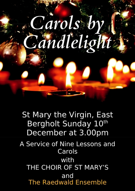 Carols by candlelight - Events - St Mary's Church East Bergholt - A ...